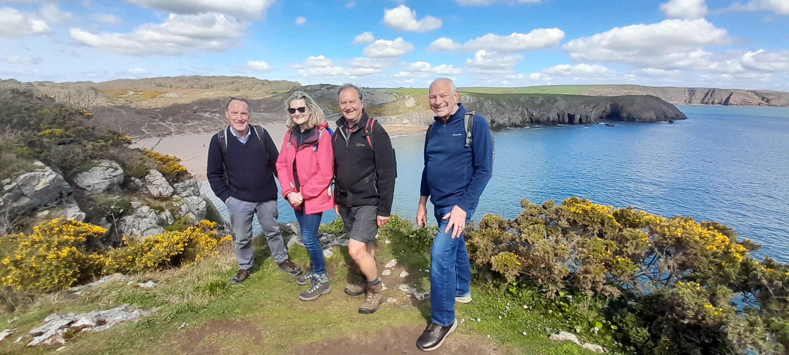 Stackpole Quay and Barafundle Bay, 15th April – Wick Wanderers