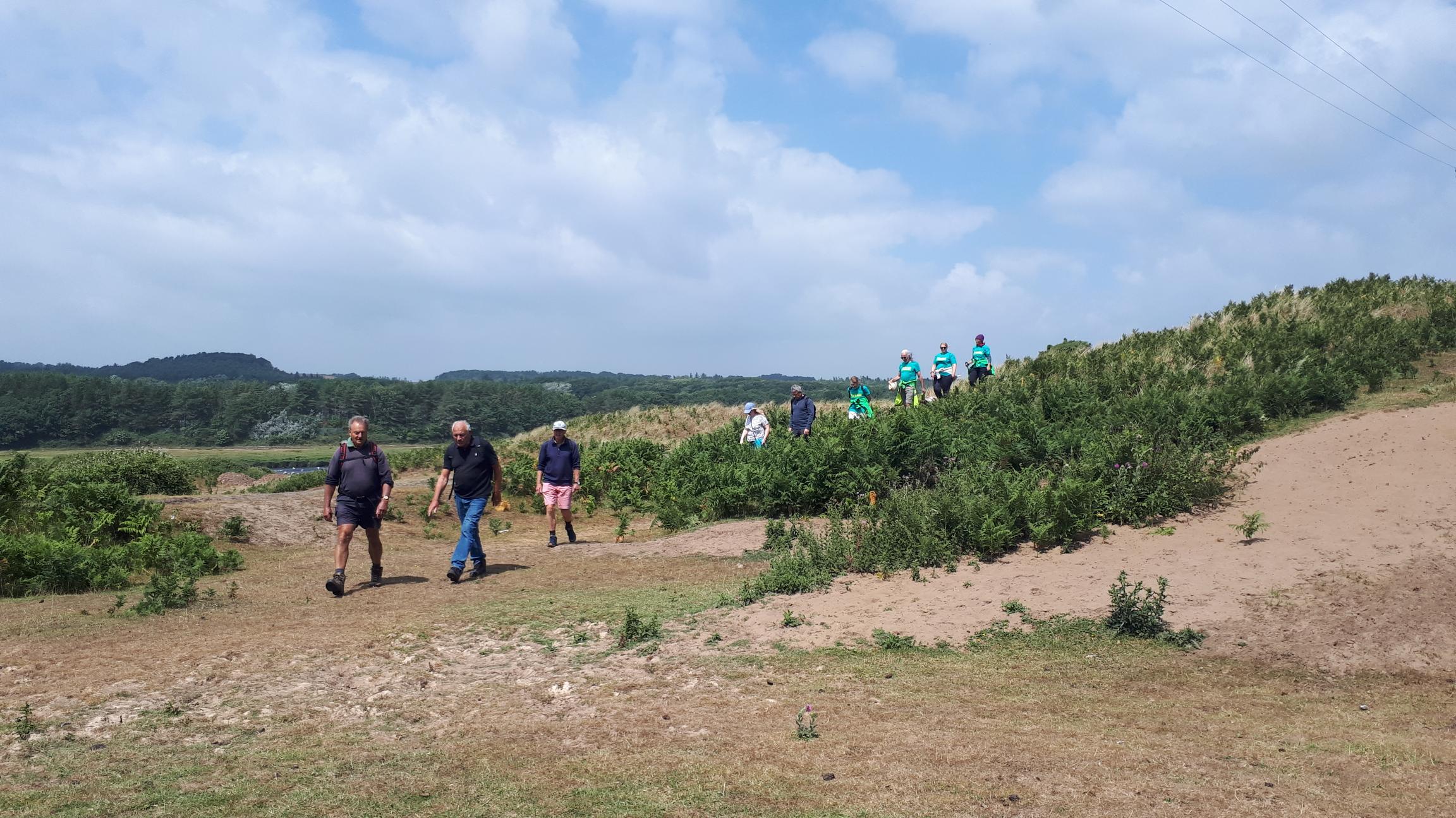 A walk to celebrate 50 years of the Bridgend branch of Samaritans, 1st ...